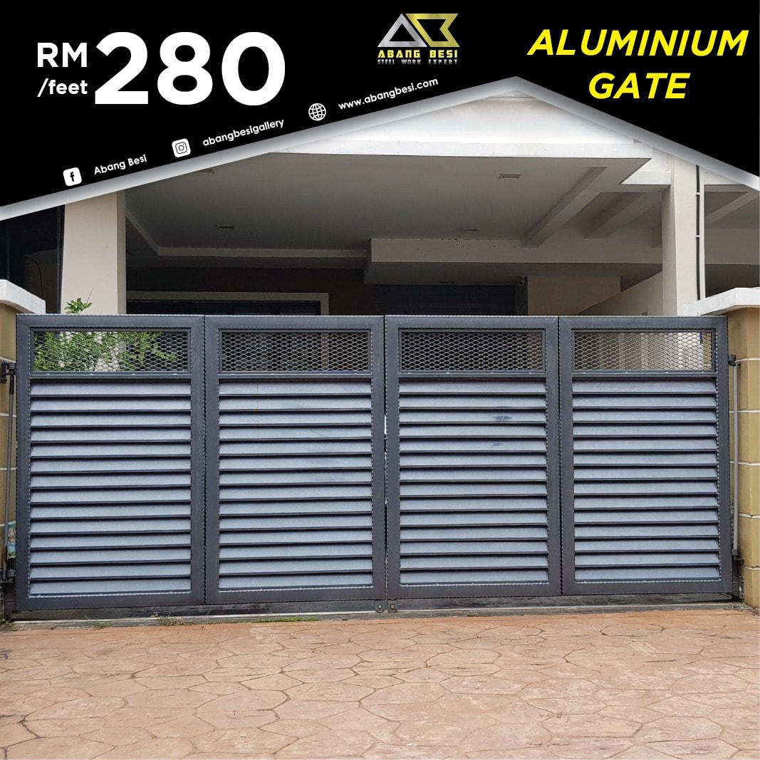 Aluminium Gate - AbangBesi